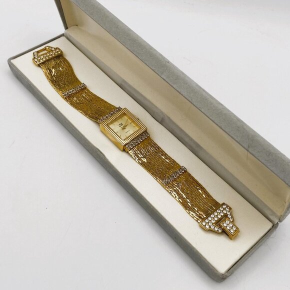 Nolan Miller | Jewelry | Vintage Nolan Miller Watch Glamour Collection ...